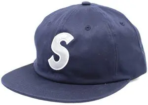 Supreme 3m Reflective S Logo 6-panel Cap - Navy Blue