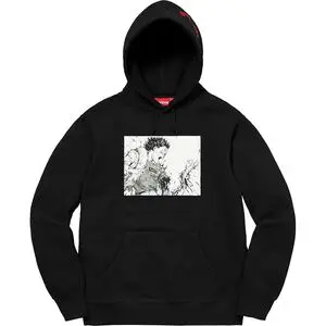 Supreme Akira Arm Hooded Sweatshirt - Black