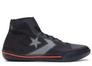 CONVERSE All Star Pro Bb High-top Sneakers - Black/bold Mandarin