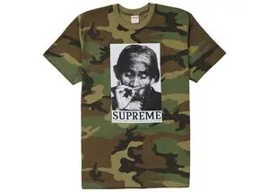 Supreme Aguila Tee Shirt - Woodland Camo