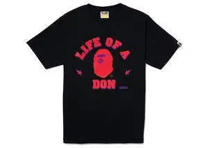 A BATHING APE X Cactus Jack X Don Toliver I Tee Shirt - Black