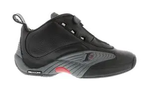 REEBOK Answer Iv Athletic Sneakers - Black/rivet Grey/excellent Red