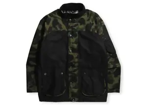 A BATHING APE X Barbour 1st Camo International Rain Jacket