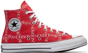 CONVERSE Chuck Taylor All Star 70 Hi Grid Jw Anderson Sneakers - Red
