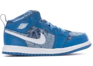 JORDAN Jordan 1 Mid Sneakers Dutch Blue/white