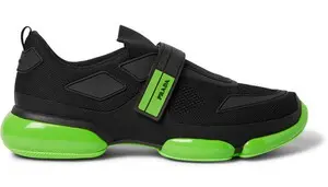 Prada Green Black Sneakers For Men
