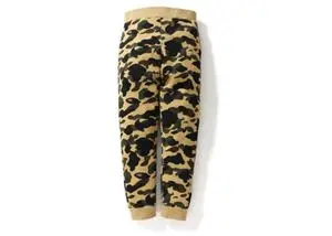 A BATHING APE 1st Camo Slim Sweat Pants - Yellow