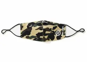 A BATHING APE 1st Camo Mask - Yellow