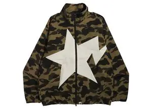 BAPE 1st Camo Track Jacket - Green