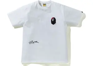 A BATHING APE Back Street Tee Shirt - White