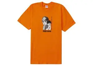 Supreme Freaking Out Tee Shirt - Orange