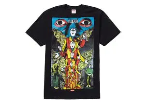 Supreme Gilbert & George Life Tee Shirt - Black