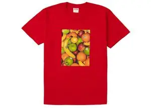 Supreme Fruit Tee Shirt - Red