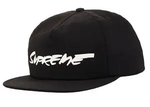 Supreme Futura Logo 5-panel Cap - Black