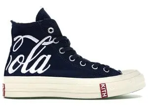 CONVERSE Chuck Taylor All-star 70 Hi Kith X Coca Cola Sneakers - Dress Blues/white/egret