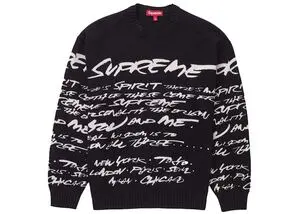 Supreme Futura Sweater - Black
