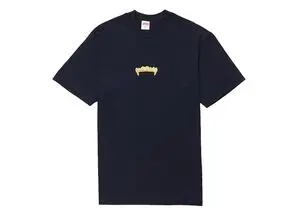 Supreme Fronts Tee Shirt - Navy Blue