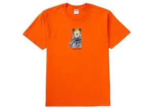 Supreme Ghost Rider Tee Shirt - Orange