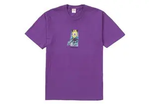 Supreme Ghost Rider Tee Shirt - Purple