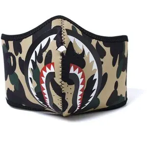 A BATHING APE 1st Camo Shark Neoprene Mask