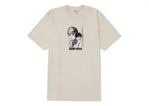 Supreme Freaking Out Tee Shirt - Natural