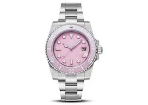 A BATHING APE Type 1 Bapex Watch - Pink Silver