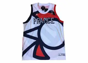 JORDAN France Jumpman Jersey - Red/white/blue