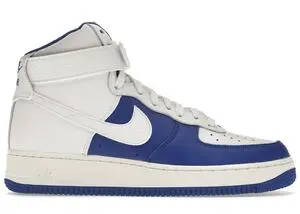 Nike Air Force 1 High '07 Lv8 Nba 75th Anniversary Sneakers - White/hyper Royal