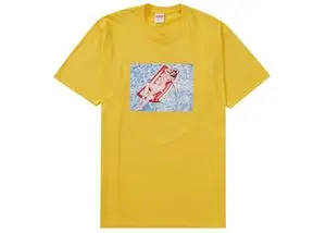 Supreme Float Tee Shirt - Yellow