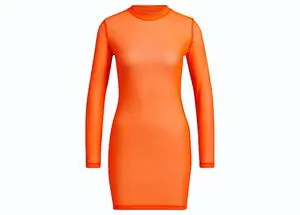 Adidas Ivy Park Swim Coverup Dress - Solar Orange