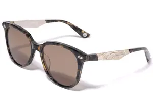 A BATHING APE Shark Sunglasses - Silver
