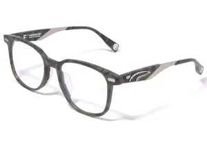A BATHING APE 2 Shark Optical Frame - Green