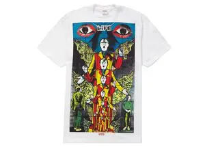 Supreme Gilbert & George Life Tee Shirt - White