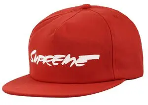 Supreme Futura Logo 5-panel Cap - Red