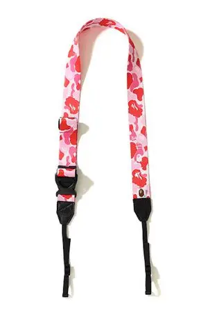 BAPE Abc Camera Wide Strap - Pink