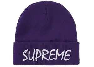Supreme Ftp Beanie - Purple