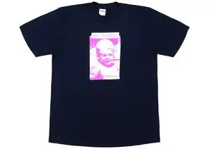 Supreme Fuck Face Tee Shirt - Navy Blue