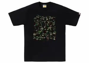 A BATHING APE Abc Camo A To Z Tee Shirt