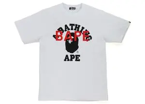 BAPE Print Tee Shirt - White
