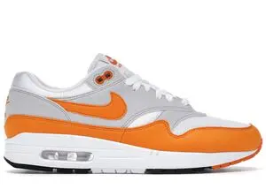Nike Air Max 1 Anniversary - White/magma Orange/neutral Grey