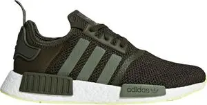 Adidas Nmd R1 Sneakers - Night Cargo/base Green/semi Frozen Yellow