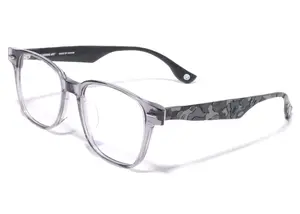 A BATHING APE Optical Flame No. 17 Glasses - Black