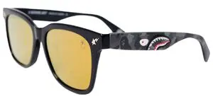 A BATHING APE Parkas0 Sunglasses - Black