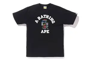 A BATHING APE Patchwork College Tee Shirt