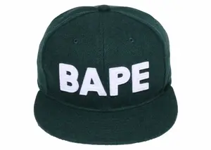 BAPE Patch Snapback Cap Green