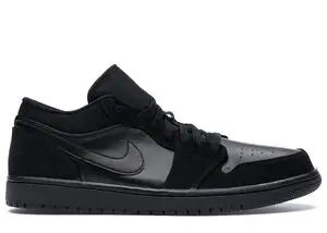 JORDAN 1 Retro Low Sneakers - Black