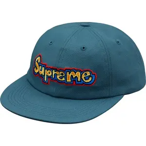 Supreme Gonz Logo 6-Panel Cap Slate