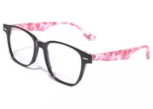 A BATHING APE Optical Flame No. 17 Glasses - Pink