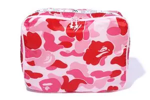 A BATHING APE Abc Camo Assortment Case - Pink
