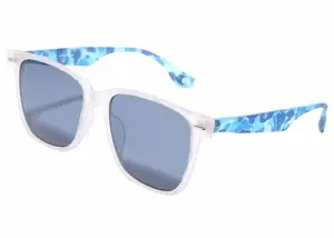 A BATHING APE No. 9 Sunglasses - Blue